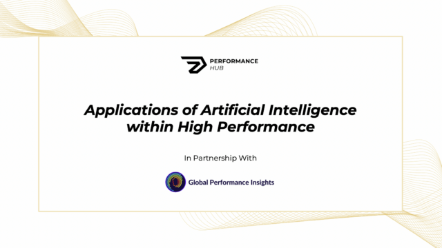White Paper: Applications of Artificial Intelligence Within High Performance Sport - Zone7